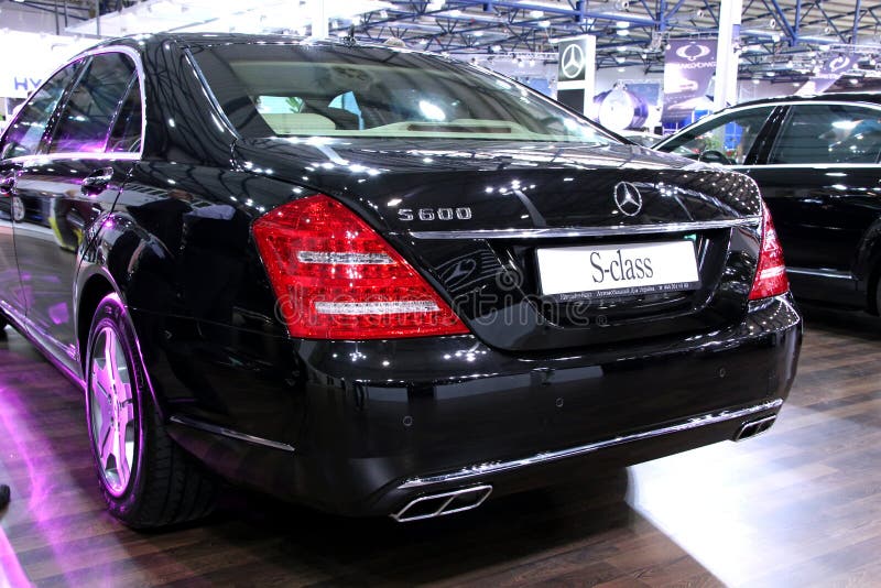 Mercedes-Benz S-class (S 600) Editorial Image - Image of modern, mobile ...