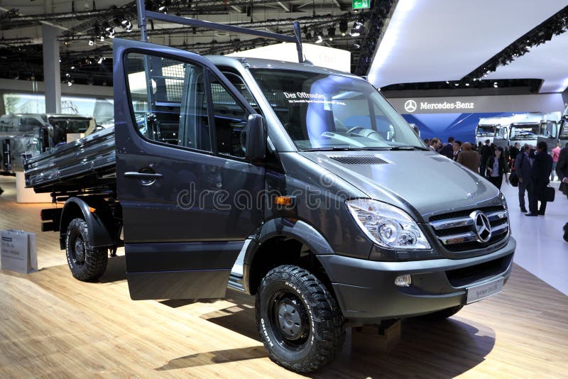 Mercedes Benz Sprinter editorial image. Image of show - 26866850