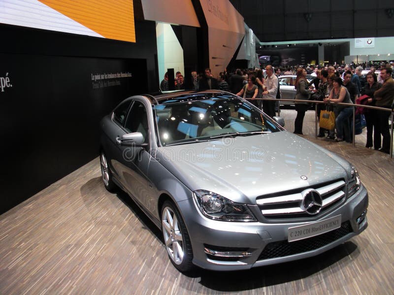 Mercedes C 220 editorial photo. Image of detail, blueefficiency - 18859001