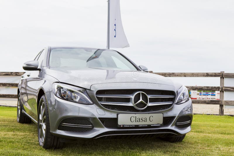 Mercedes Class C Car Parked on Car Show Editorial Photography - Image ...