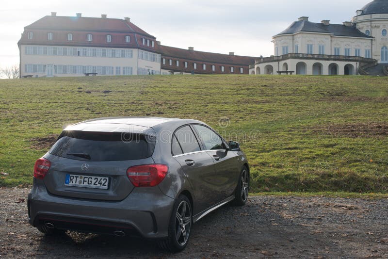 Mercedes a-Class 250 AMG Sport Editorial Image - Image of sedan, modern ...