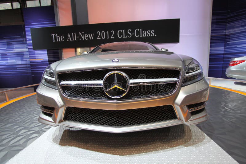 Mercedes CLS 550 editorial photo. Image of america, design - 18356641