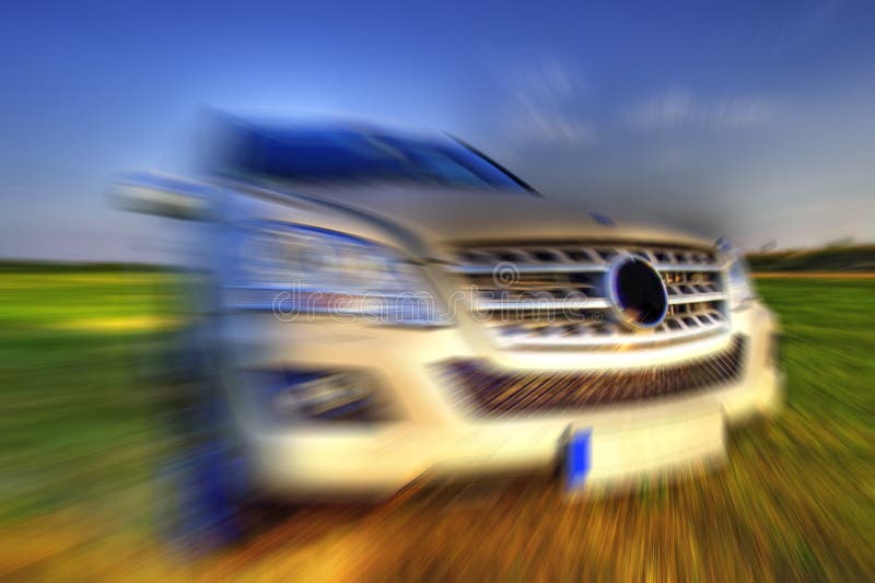 Speedy SUV stock photo. Image of drive, peaceful, road - 40785702