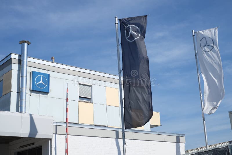Mercedes editorial image. Image of sign, logo, flag, flags - 70267315
