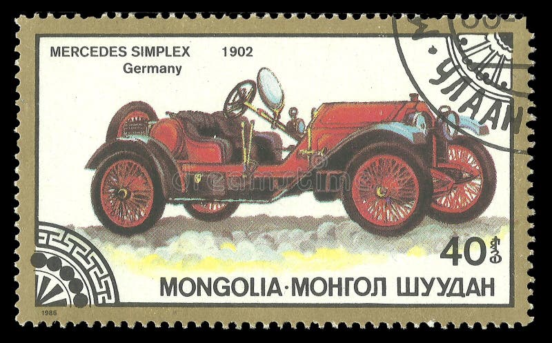 Mercedes, Simplex Phaeton, 1904, 60th Anniversary of Mercedes-Benz ...