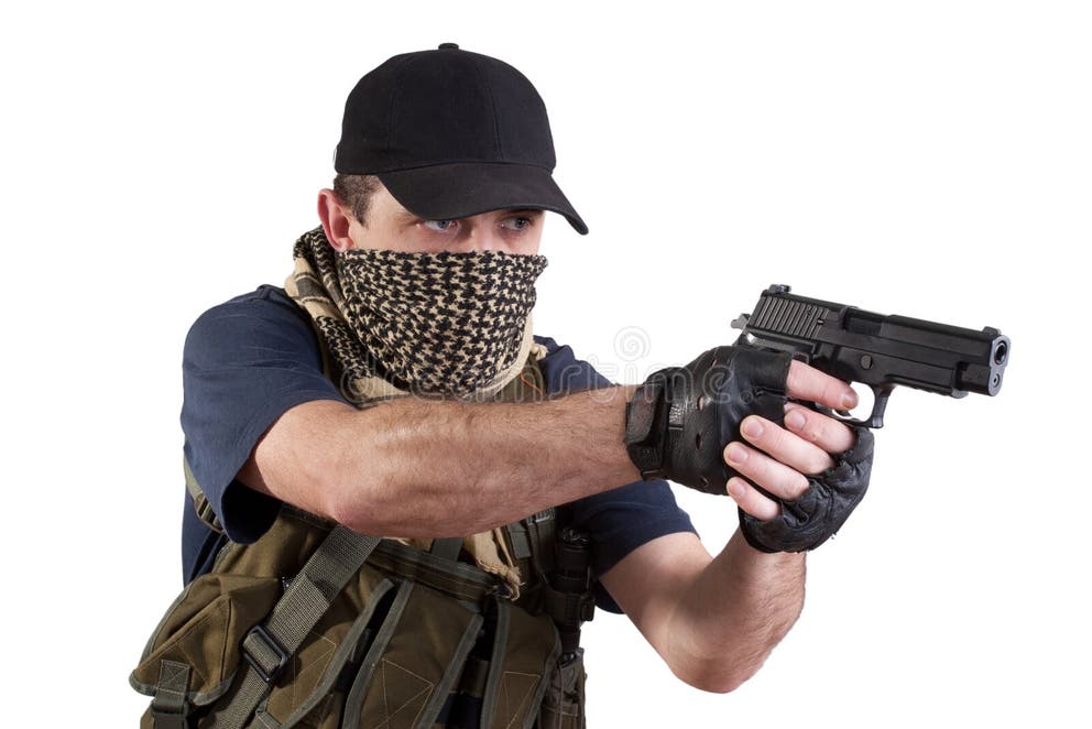 Mercenary - Private Security Contractor Stock Photo - Image of bravery ...