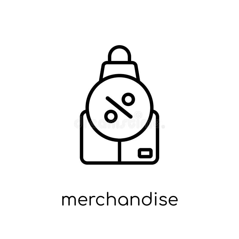 Bargain Icon. Trendy Modern Flat Linear Vector Bargain Icon on W Stock ...