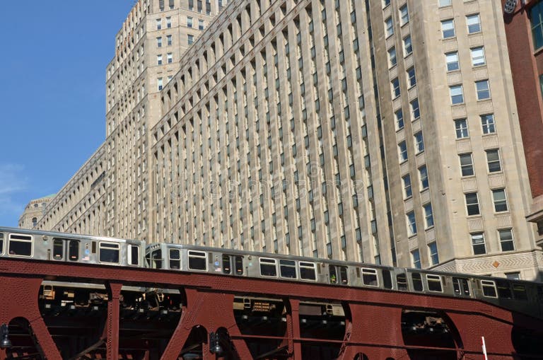 Merchandise Mart Train stock photo. Image of historic - 59600036