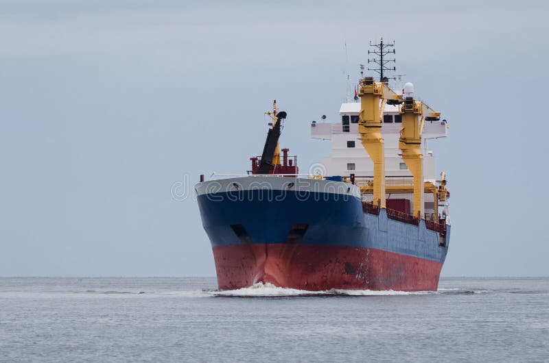 Merchant vessel stock image. Image of traffic, waterway - 220677969