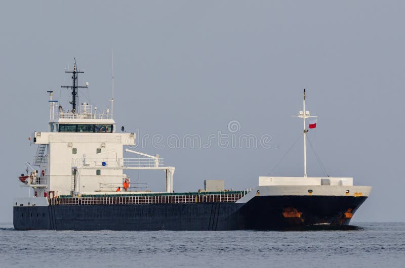 MERCHANT VESSEL stock image. Image of shipment, small - 103067593