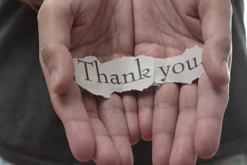 Merci Les Mains Des Enfants De Connexion Photo stock - Image du main ...