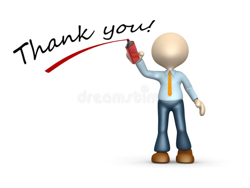 Merci ! illustration stock. Illustration du personne - 58790007