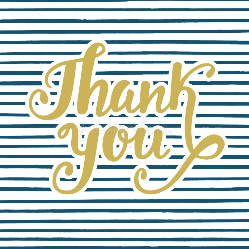 Merci Affiche Lettrage Manuscrit Calligraphie Moderne De Brosse ...