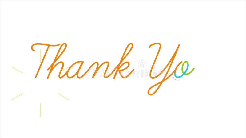 Merci animation clips vidéos. Vidéo du parlez, manuscrit - 90066433