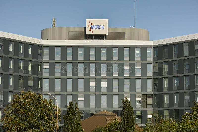 Merck KGaA Allemagne photographie éditorial. Image du pharmaceutique ...