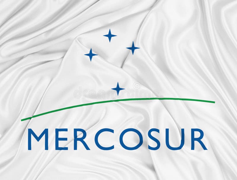 Mercosur flag editorial photography. Image of mercosur - 154016297