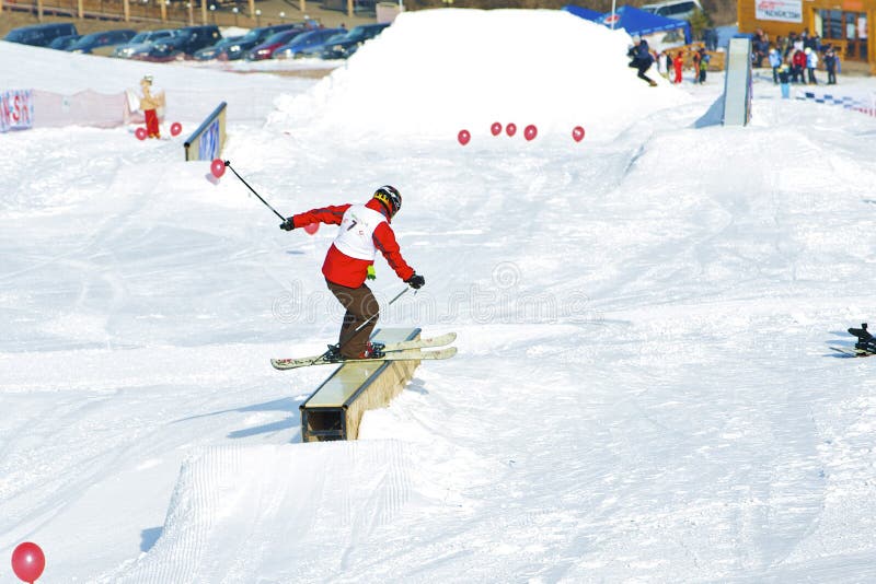 Mercur slope style editorial photo. Image of danger, outdoors - 8245941