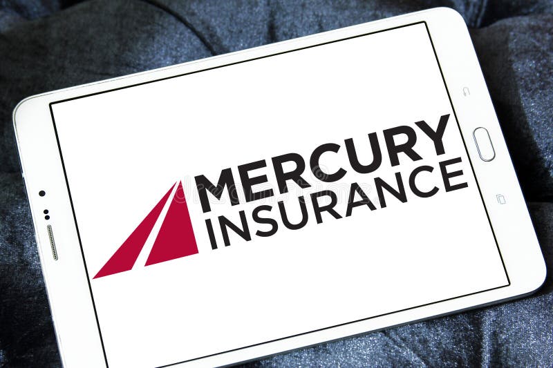 Mercury Insurance Group-Logo Redaktionelles Stockfoto - Bild von ...