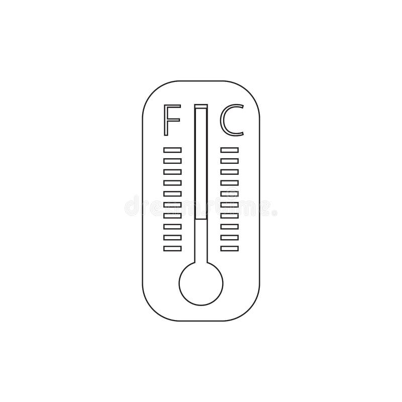 Mercury Thermometer Icon. Element of Measuring Elements for Mobile ...