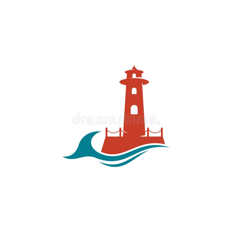 Mercusuar Logo Design Vector Illustration, Creative Mercusuar Logo ...