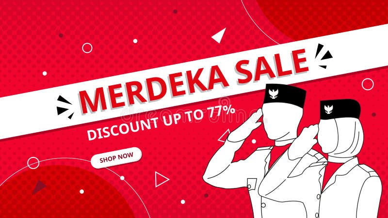 Merdeka Sale (Independence Sale) Indonesia and Malaysia Independence ...