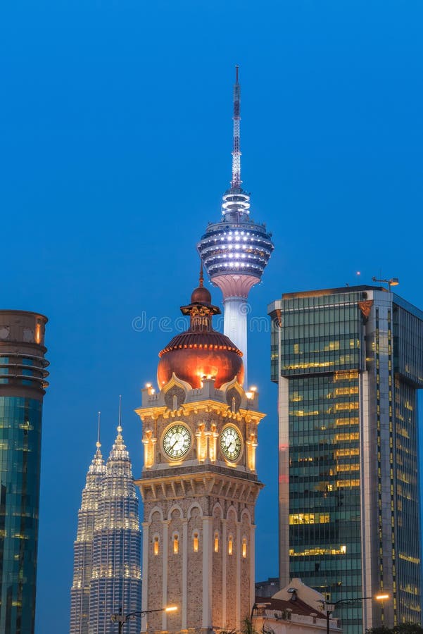 Merdeka Square in Downtown Kuala Lumpur Stock Image - Image of building ...