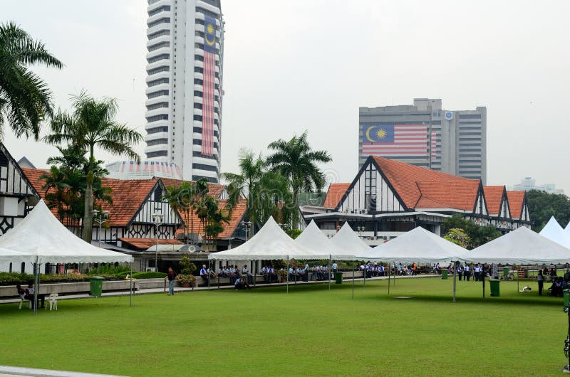 Merdeka Square editorial stock image. Image of outdoors - 73145704