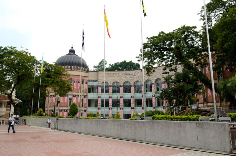 Merdeka Square editorial stock photo. Image of dataran - 73145803