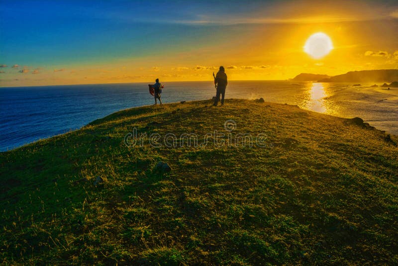 Merese Hill Sunset View Point in Lombok Editorial Stock Image - Image ...