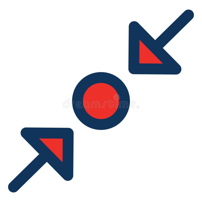 Merge, Right Isolated Vector Icon Which Can Be Easily Modified or ...