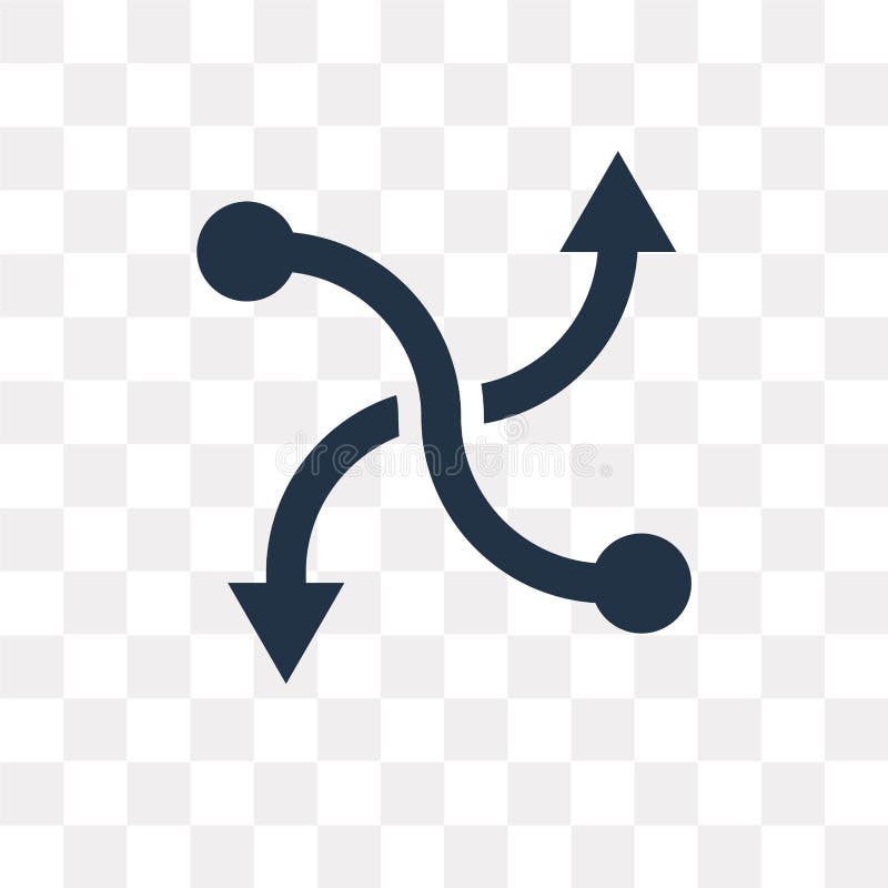 Transparent Arrows Merge Background Stock Illustrations – 41 ...