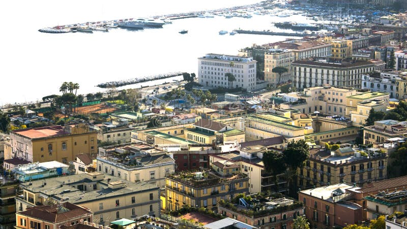 MERGELLINA from ABOVE editorial image. Image of hydrofoils - 88848045