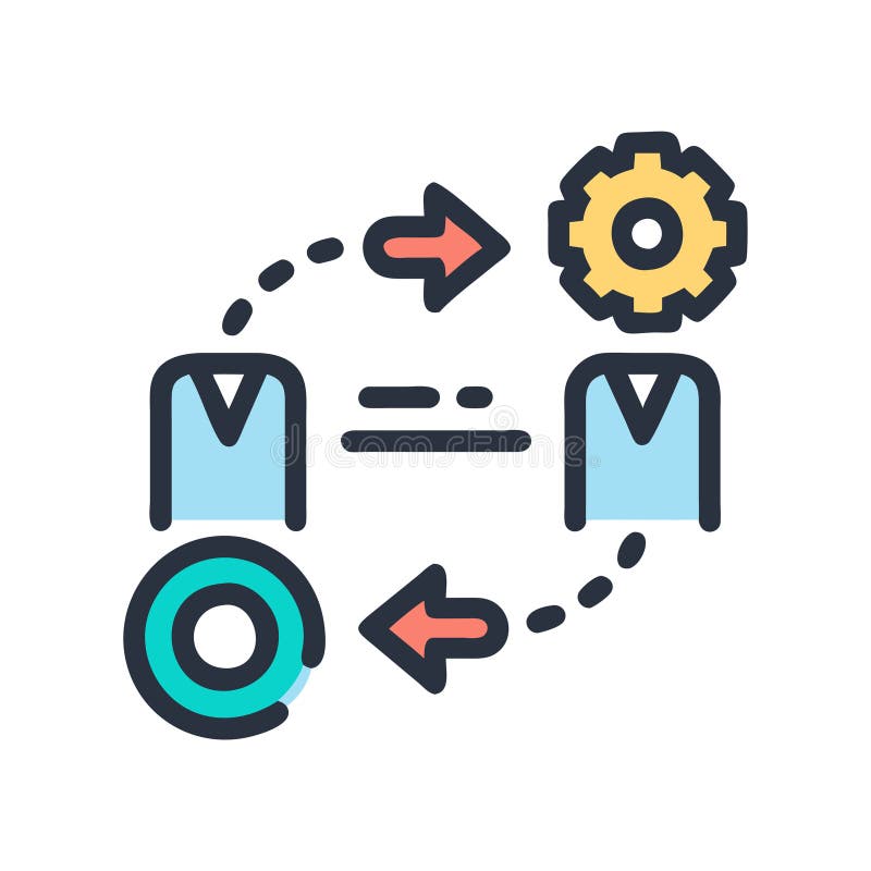 Mergers and Acquisitions Strategy Icon Stock Vector - Illustration of ...
