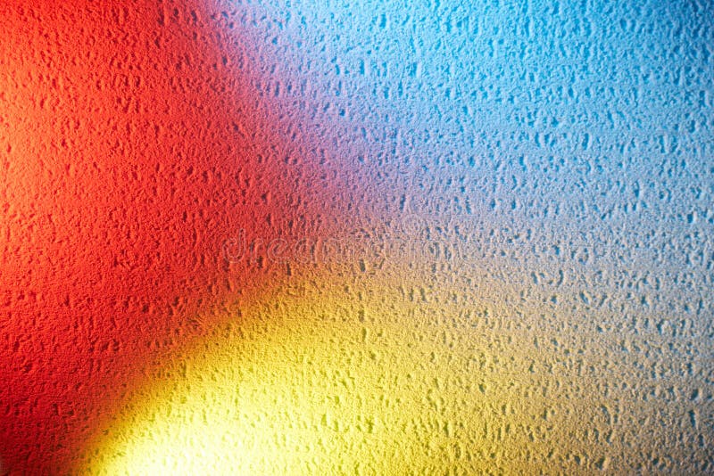 Merging Red Yellow and Blue on One Background Stock Photo - Image of ...