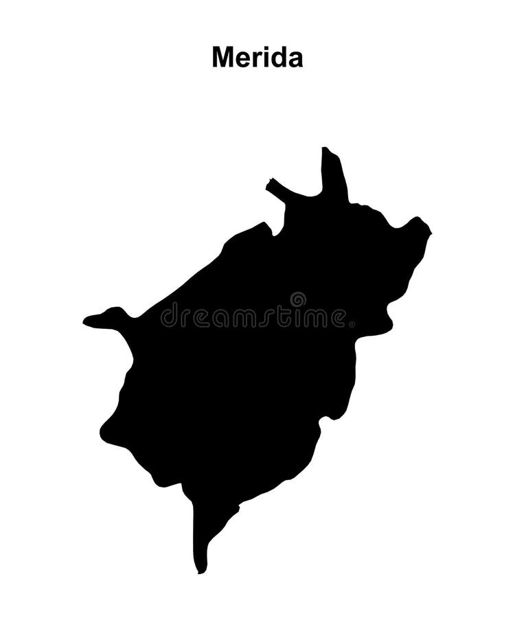 Merida ilustración del vector. Ilustración de estados - 360689953