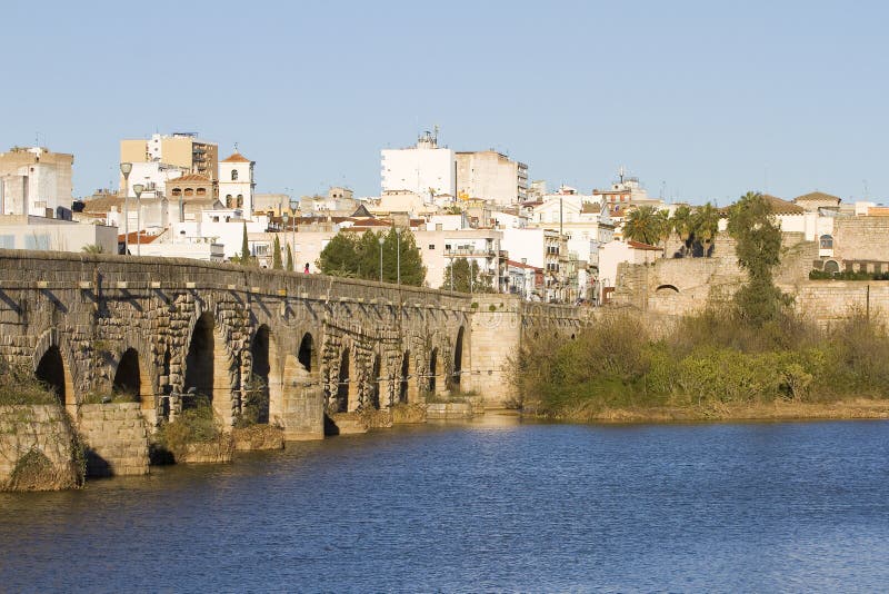 Merida (Spain) stock photo. Image of city, guadiana, heritage - 28496288