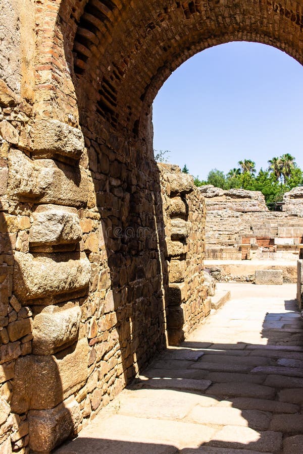 Merida Spain 08282018 : Circo Romano En Mérida Foto editorial - Imagen ...