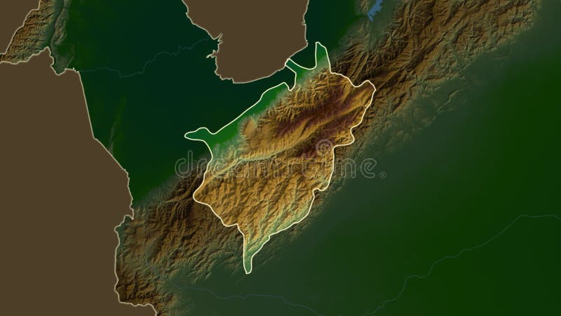 Merida, Venezuela, Extruded. Physical Stock Footage - Video of zoom ...