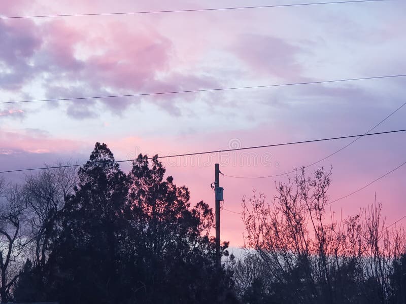 Meridian Idaho sunset stock image. Image of evening - 134032911