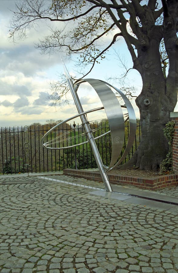 The Meridian Line, Greenwich, England Stock Photo - Image of geography ...