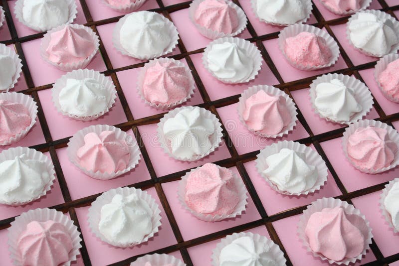 Meringue stock photo. Image of baking, sugar, little, pink - 8162864