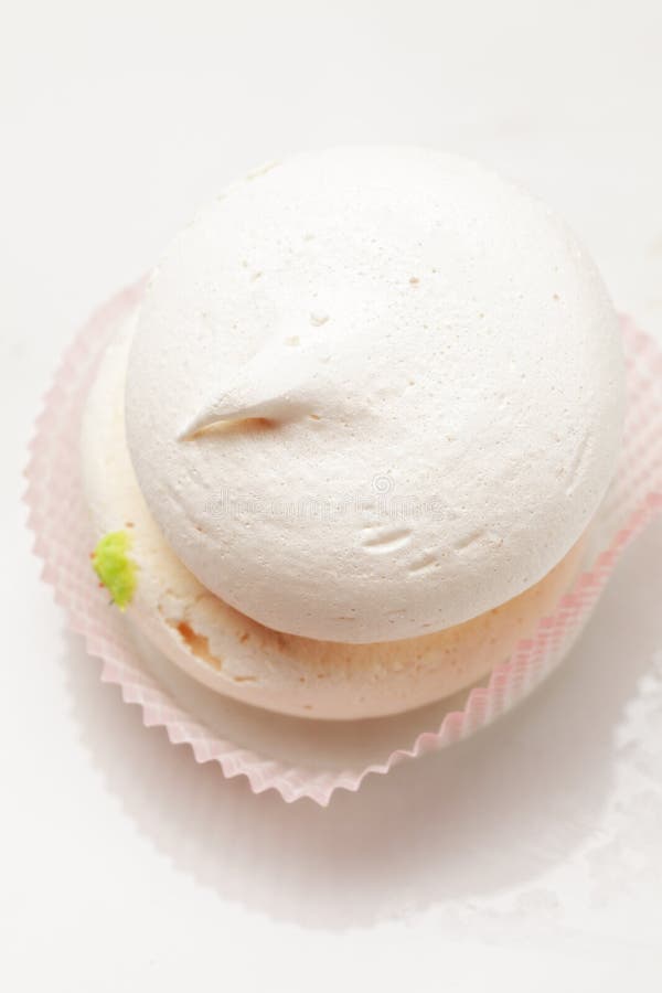 Meringue cake above view stock photo. Image of cake, view - 37498706