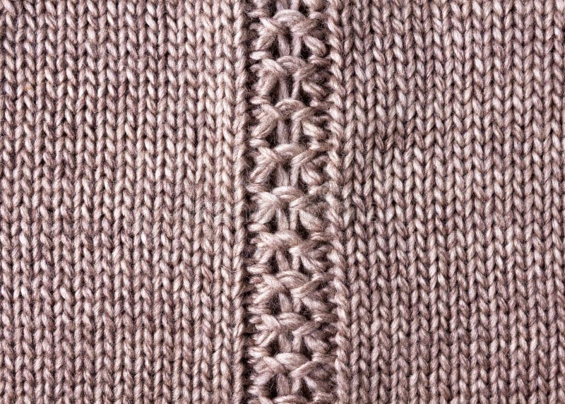 Merino Wool Knitted Fabric Texture Stock Image - Image of taupe, merino ...