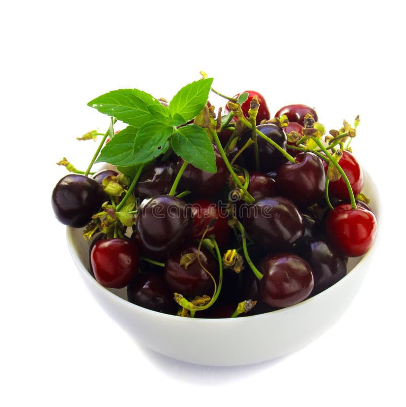 Merise image stock. Image du baie, nature, dessert, couleur - 19783813