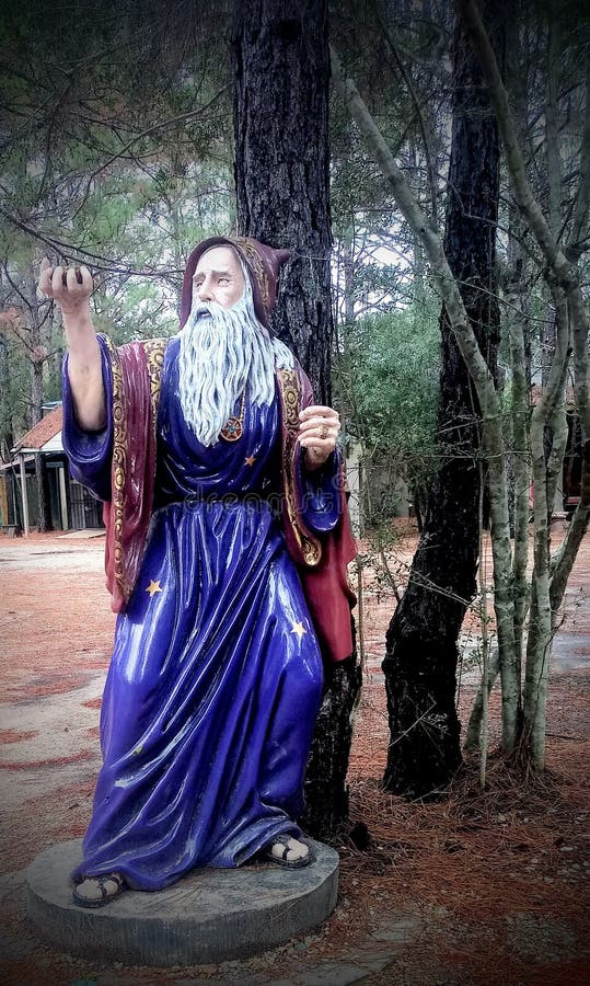 Merlin the magician stock image. Image of spirits, magician - 167447895