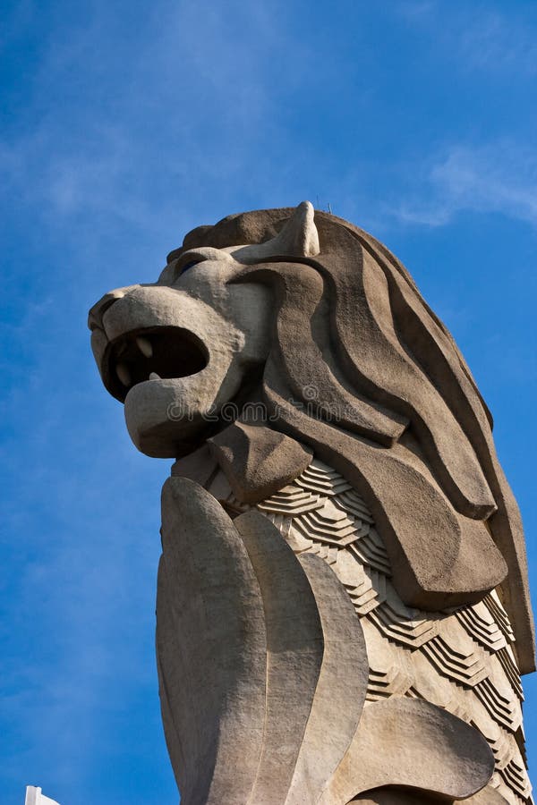 Merlion editorial image. Image of monument, sentosa, culture - 17000315