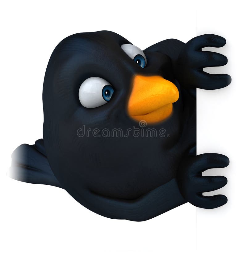 Merlo illustrazione di stock. Illustrazione di animale - 73529720