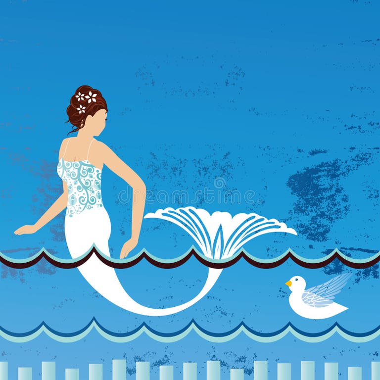 Attractive Mermaid Stock Illustrations – 507 Attractive Mermaid Stock ...