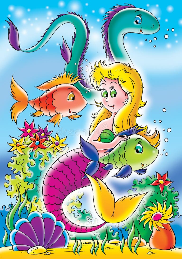 Snake Mermaid Stock Illustrations – 1,228 Snake Mermaid Stock ...