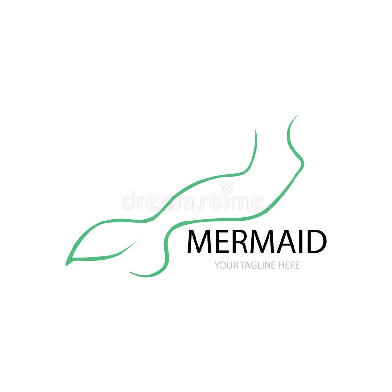 Mermaid Icon Template Vector Stock Vector - Illustration of mermaid ...